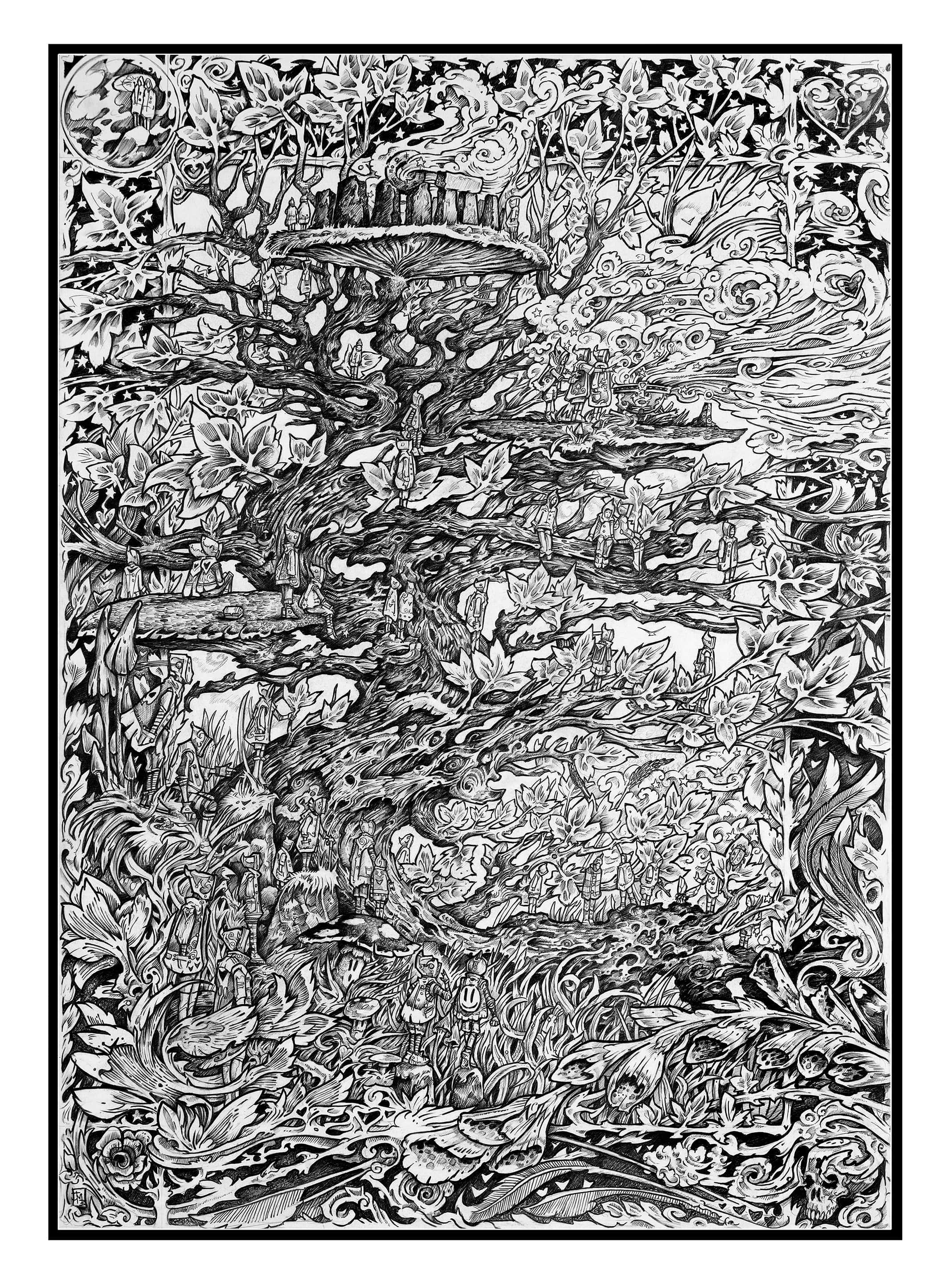 Part One. The Teleportation Tree and the Three Little Witches That Hid